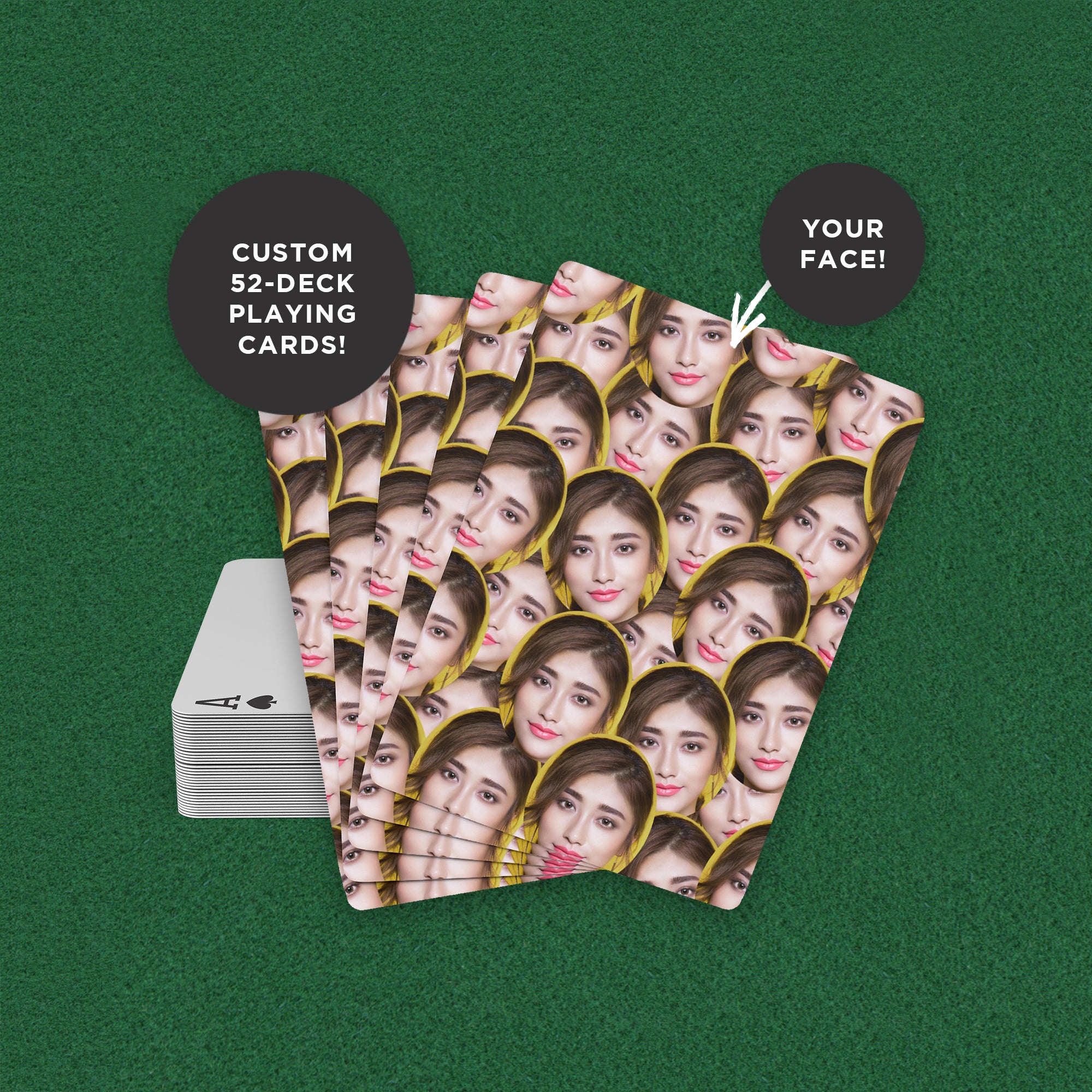 Personalized Face Deck Of Cards – Journo Travel Goods